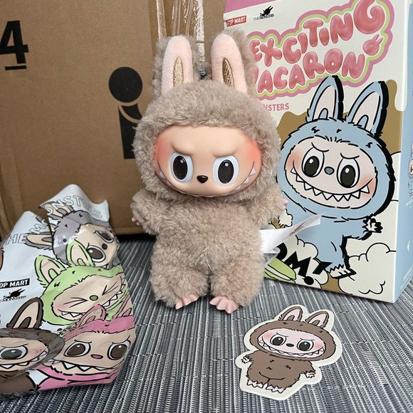 POP MART | Toys | Authentic The Monsters Exciting Macaron Toffee Labubu ...